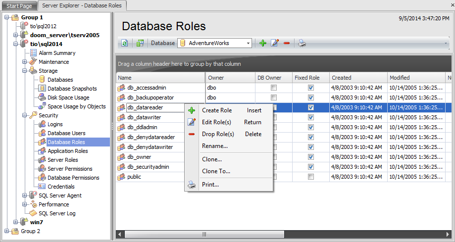 Online Documentation For Sql Administrator For Sql Server Sqlmanager